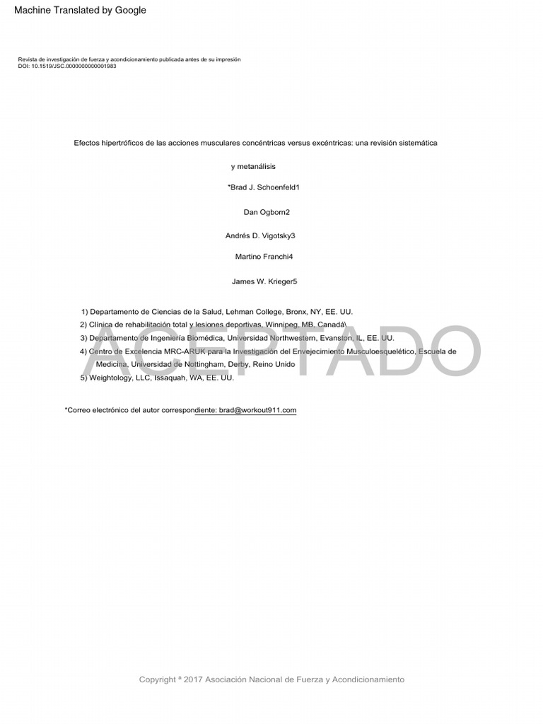 3 Segundos Importantes Musculos | PDF | Hipertrofia muscular | Músculo