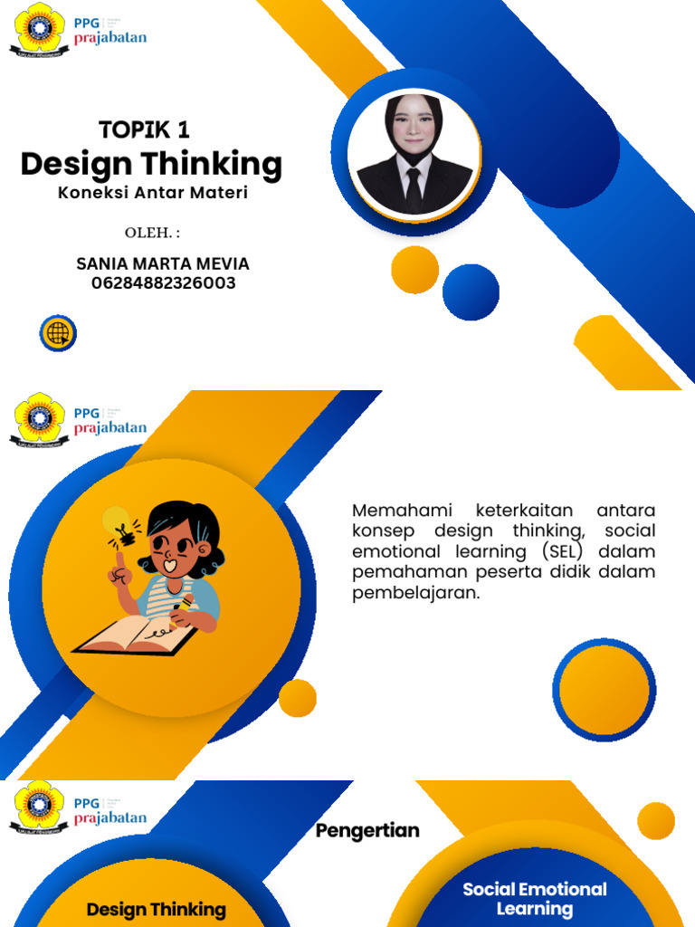 T1_Koneksi Antar Materi_Design Thinking | PDF