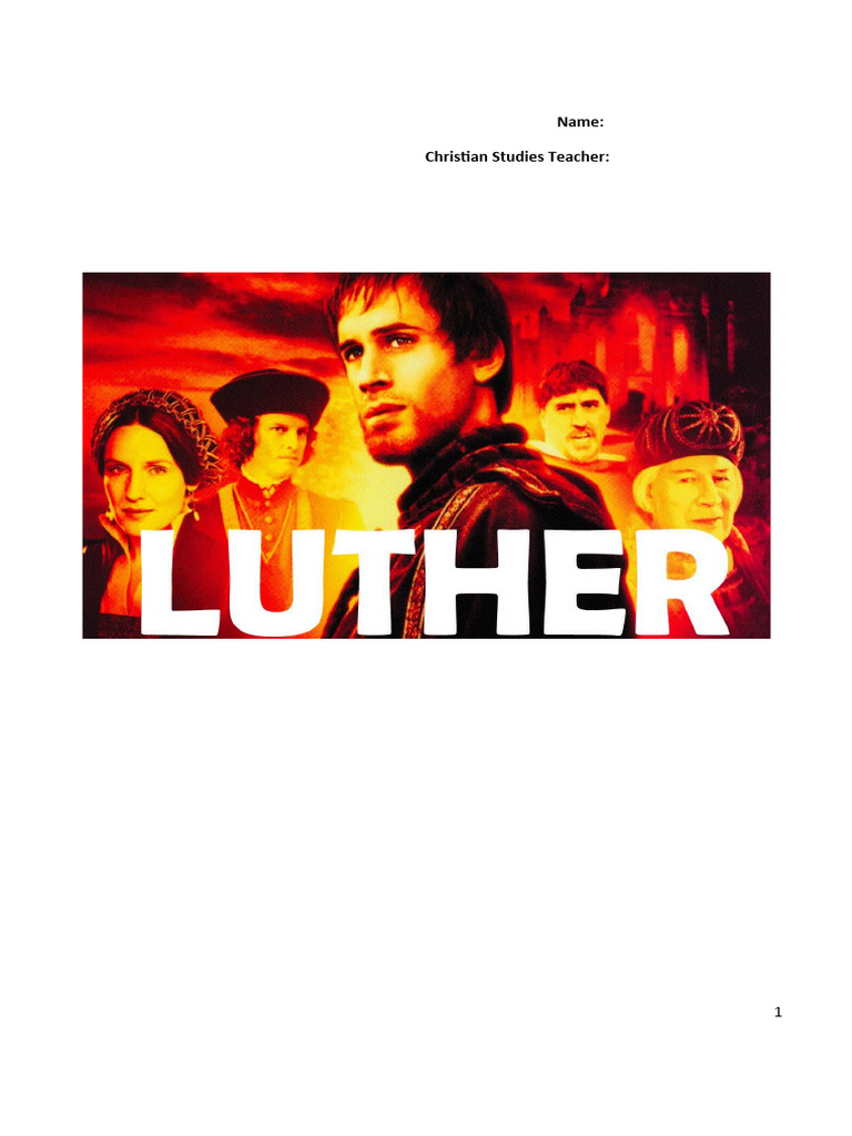Luther Booklet - Hard | PDF | Martin Luther | Catholic Church