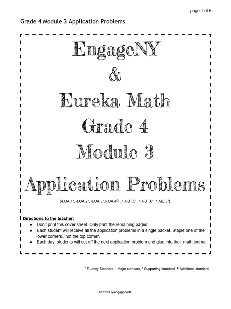 GR 4 Module 3 Application Problems | PDF | Coffee | Area