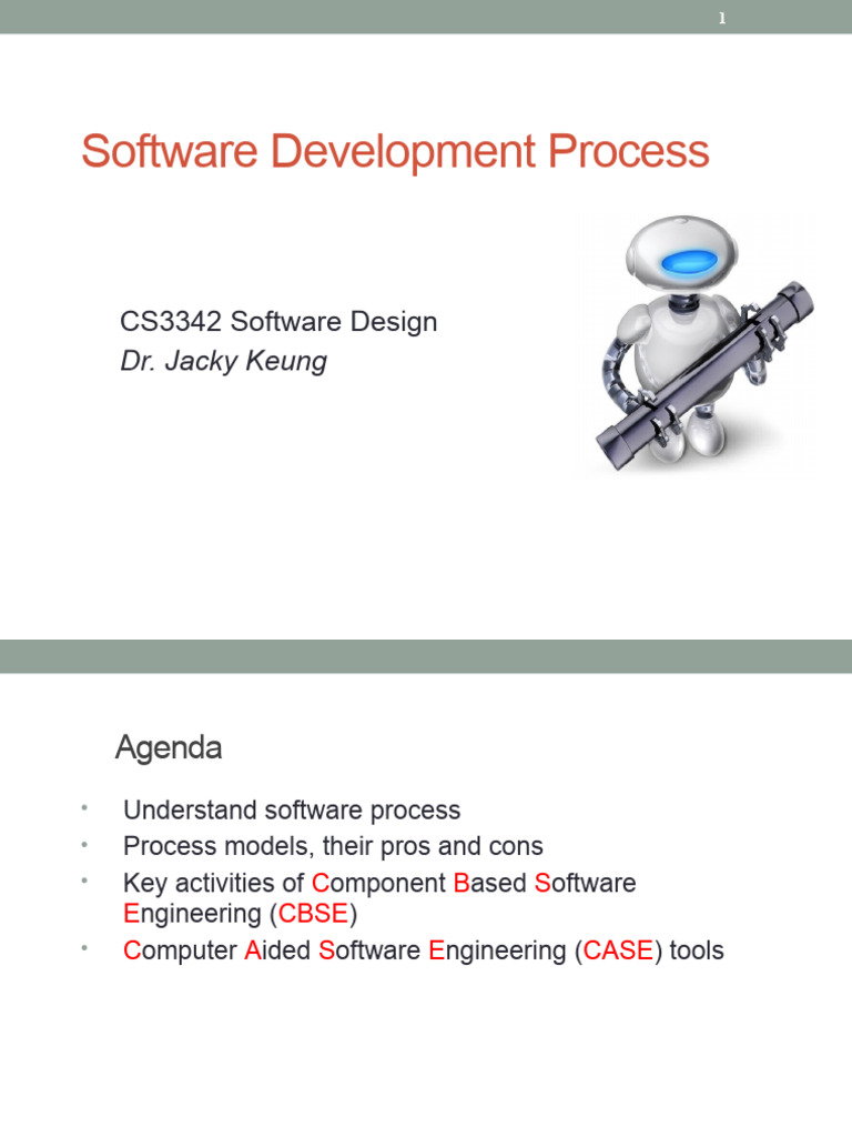 L02 SoftwareProcess | PDF | Component Based Software Engineering | Qr Code