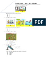 LKPD Menulis Menebalkan Huruf Kelas 1 Bahasa Indonesia | PDF