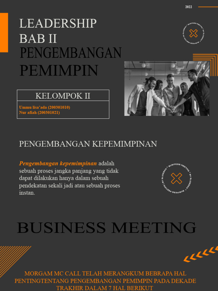 Pengembangan Kepemimpinan Efektif | PDF