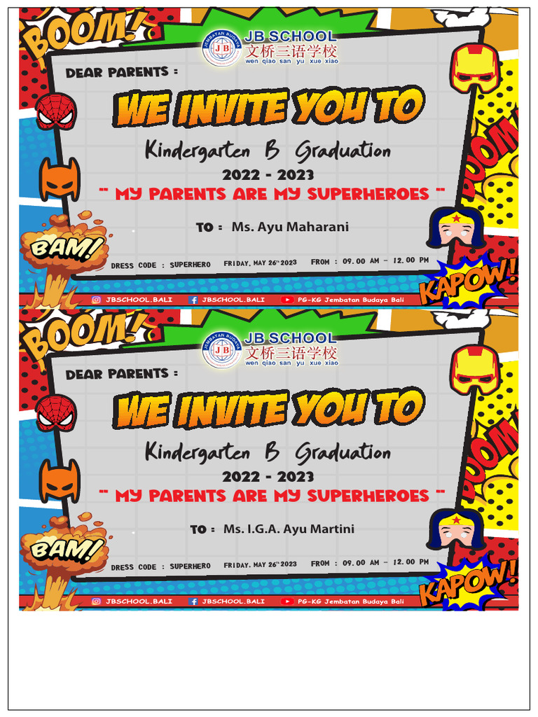 Cetak Undangan Graduation Pdf