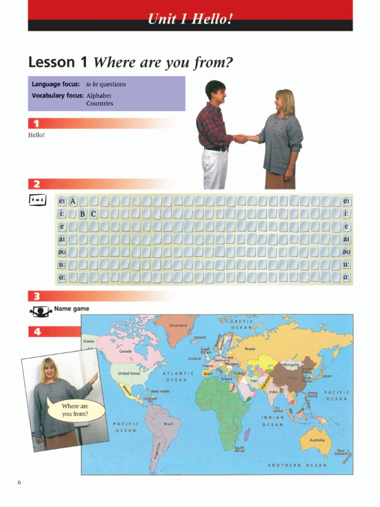 Accelerate Starter - SB.Unit 1&2 | PDF