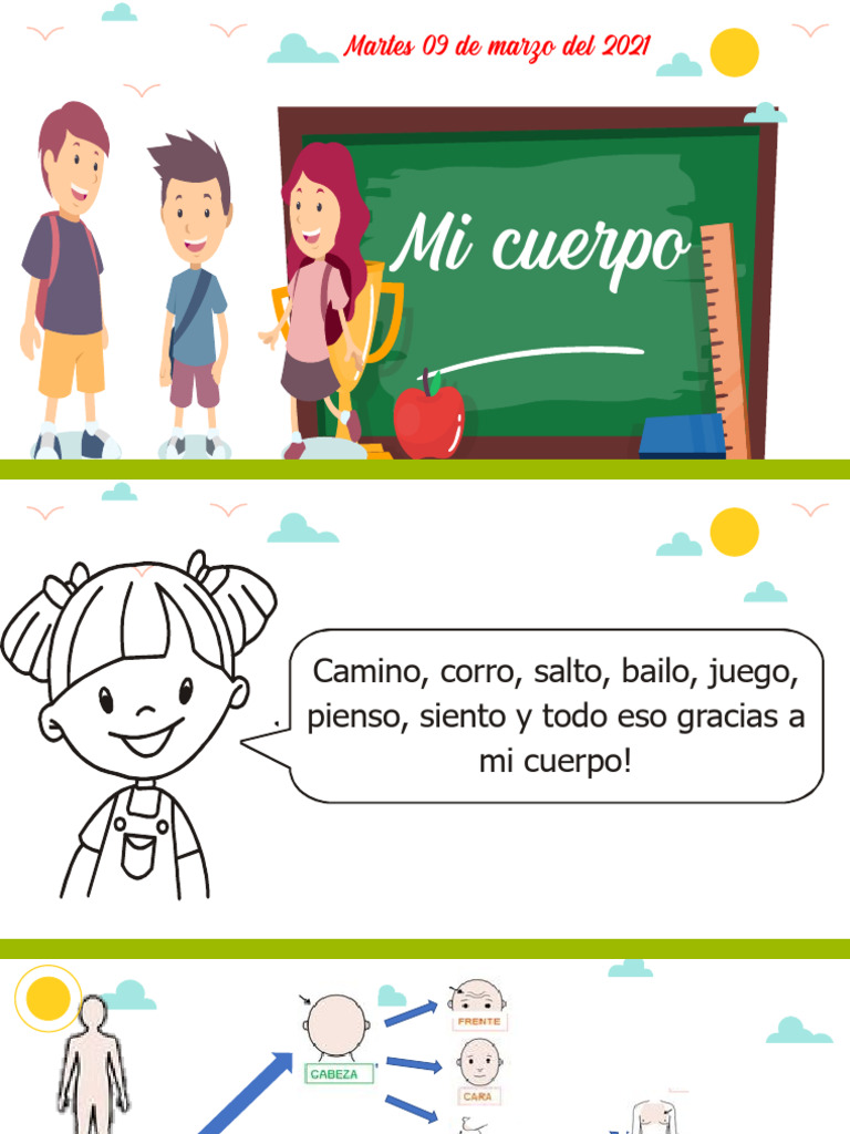 09-03-21 Clase 01 Mi Cuerpo | PDF