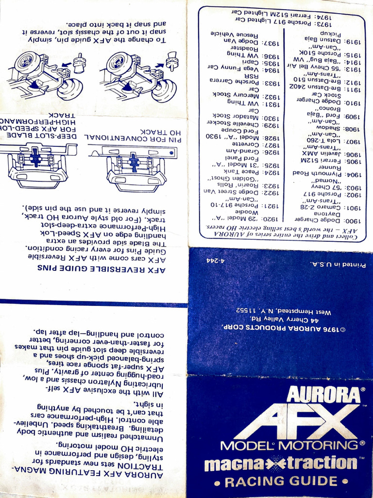 AFX Magna Traction | PDF | Motor Vehicle | Car