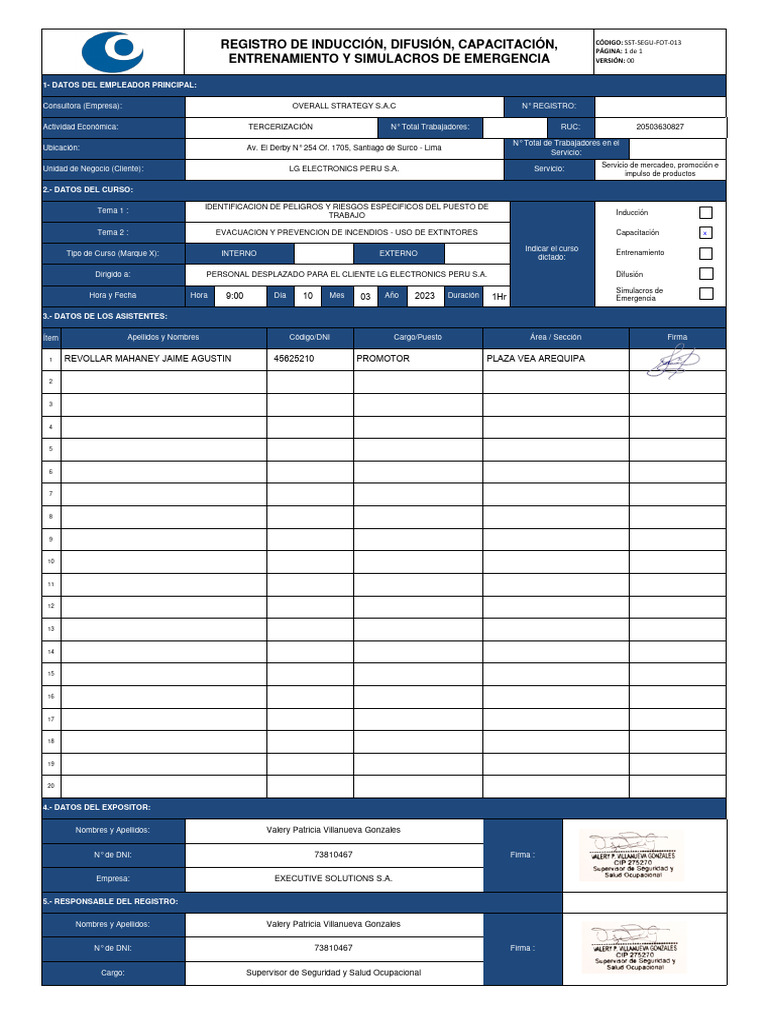 Formatos Compilados LG | PDF