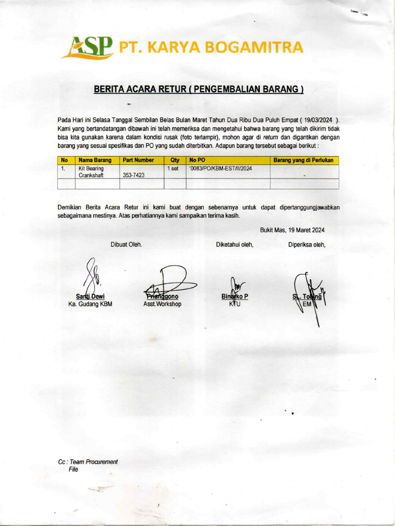 BA Return BDZ 01 KBM | PDF