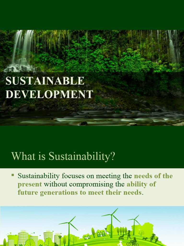 2.sustainable Development | PDF | Sustainability | Surface Runoff