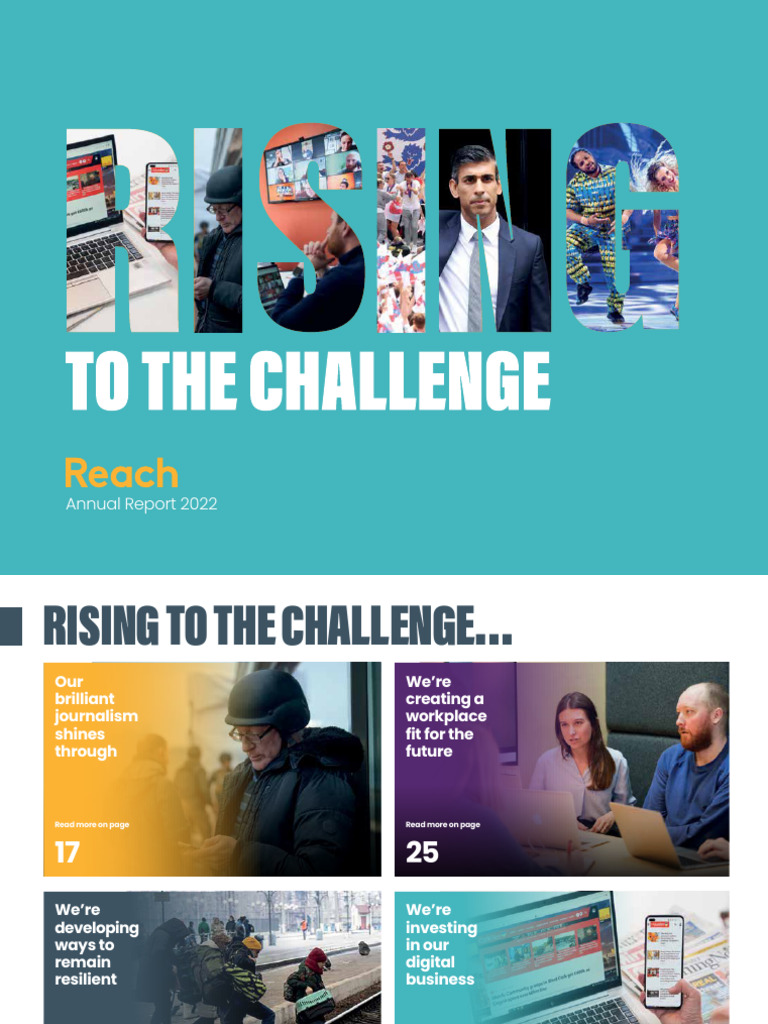 Reach plc 2022 Annual Report | PDF | News | Advertising