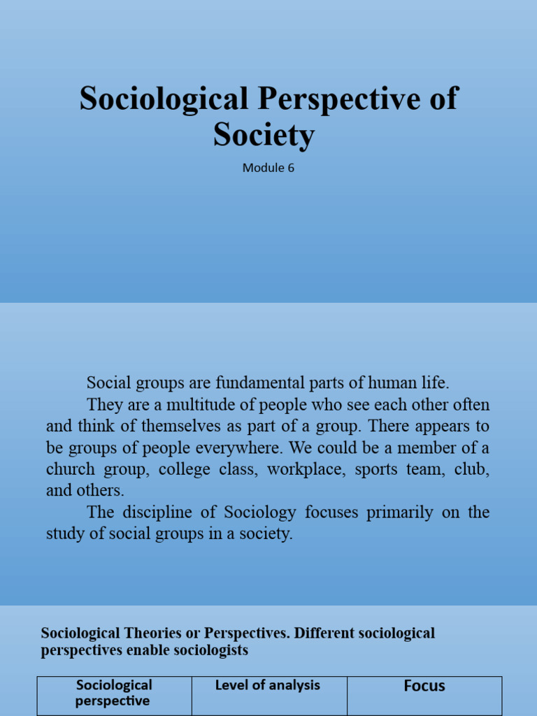 DIANA Ucsp-Group-4-Module-6 | PDF | Sociology | Society