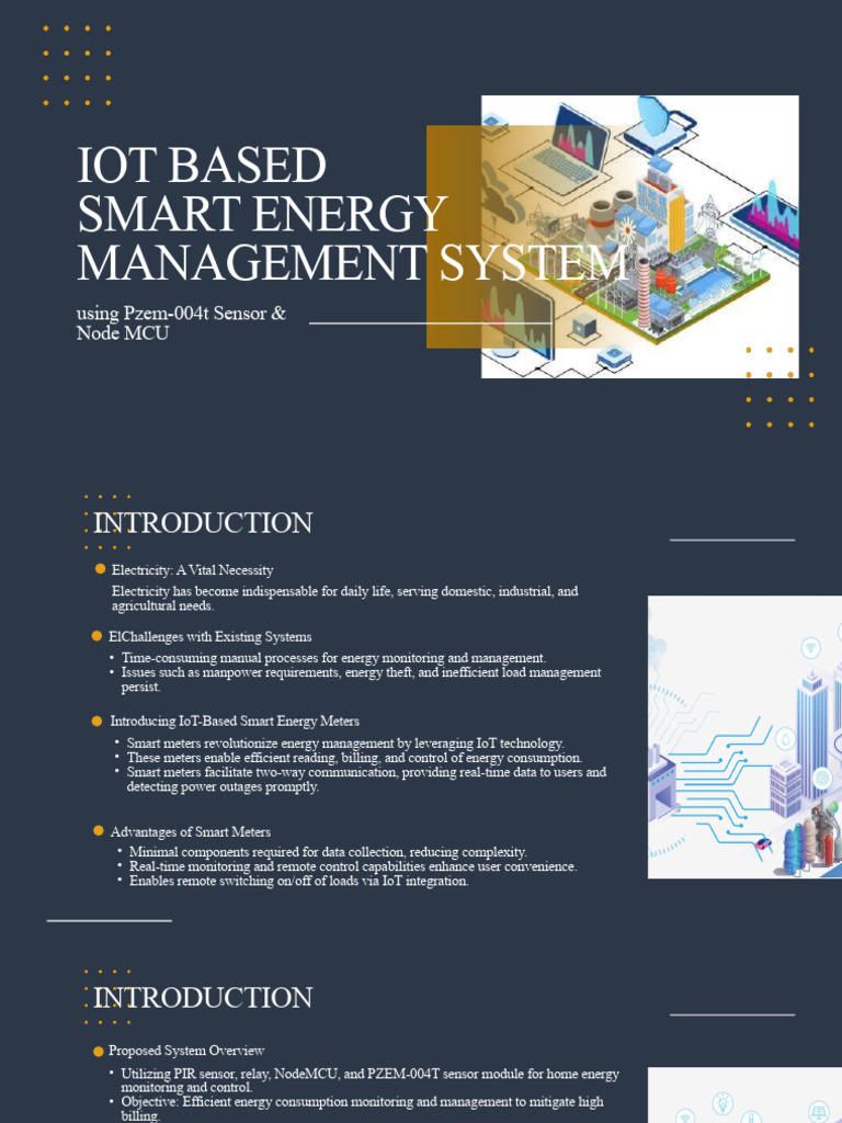 Smart Management System | PDF | Internet Of Things | Smart Grid