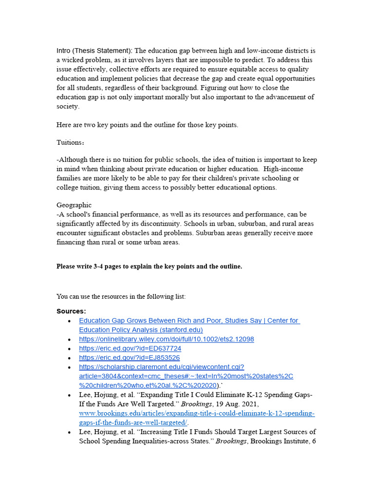 Public Problems Draft Infor | PDF | Elementary And Secondary Education ...