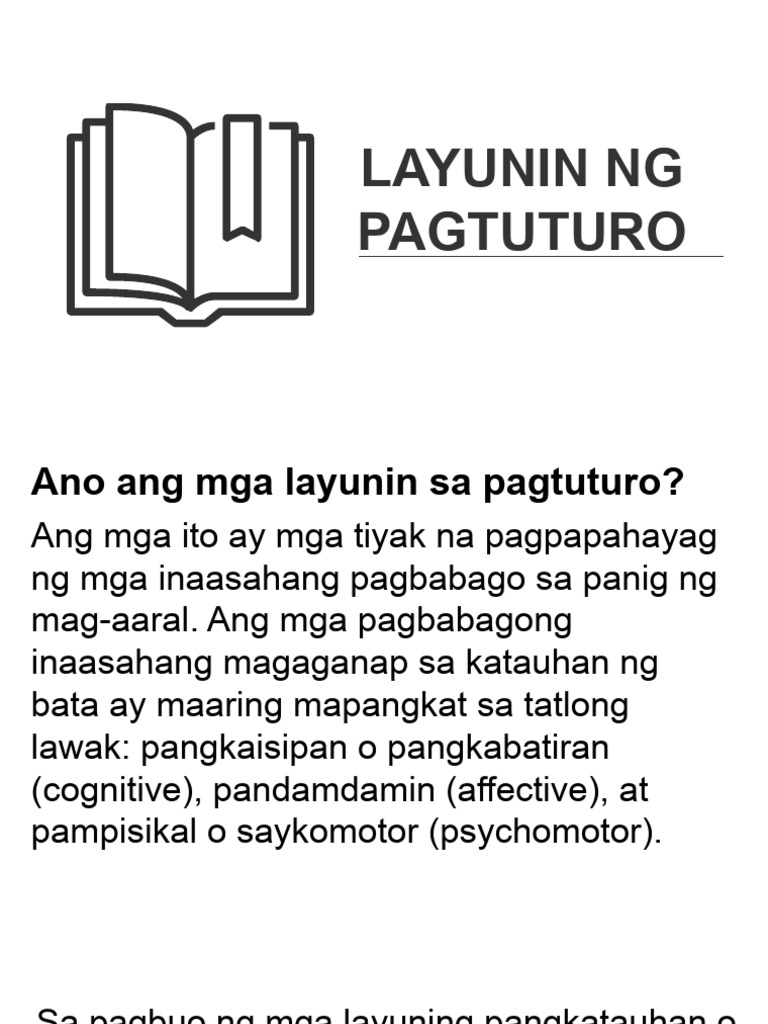 LAYUNIN NG PAGT WPS Office | PDF