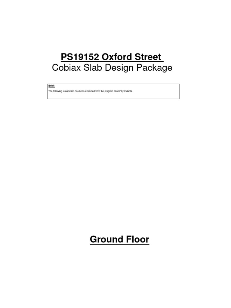 Cobiax Slab Design Specifications | PDF | Concrete | Structural Engineering