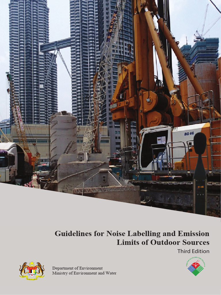 Guidelines For Noise Labelling and Emission Limits of Outdoor Sources ...