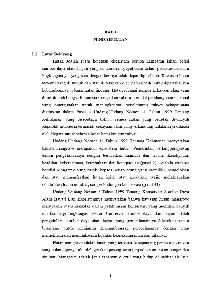 BAB I-4 Laporan KKL | PDF