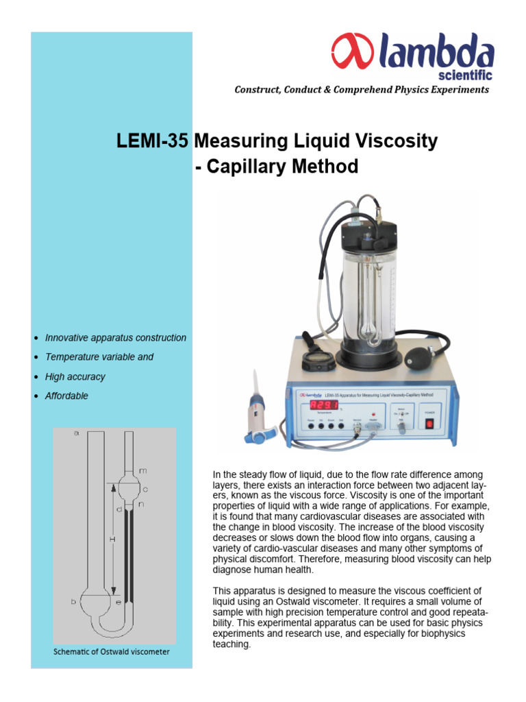 LEMI-35 | PDF | Viscosity | Liquids
