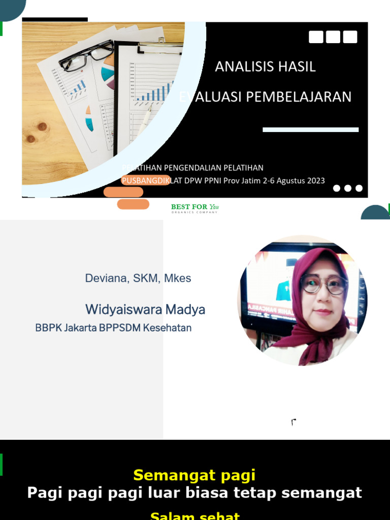 Modul V - ANALISIS HASIL EVALUASI - PP - BP3I DPW JATIM2023 | PDF | Bisnis