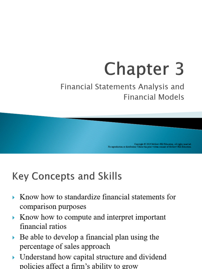 Ross Corporate Finance 12e CH03 PPT | PDF | Financial Statement Analysis | Financial Statement