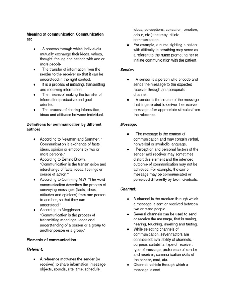 Rev - PurCom | Download Free PDF | Communication | Nonverbal Communication