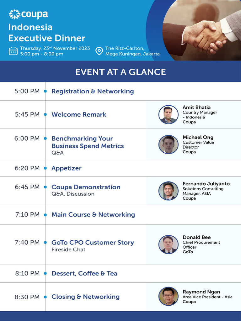 Coupa Jakarta - 23 November 2023 - EAAG | PDF