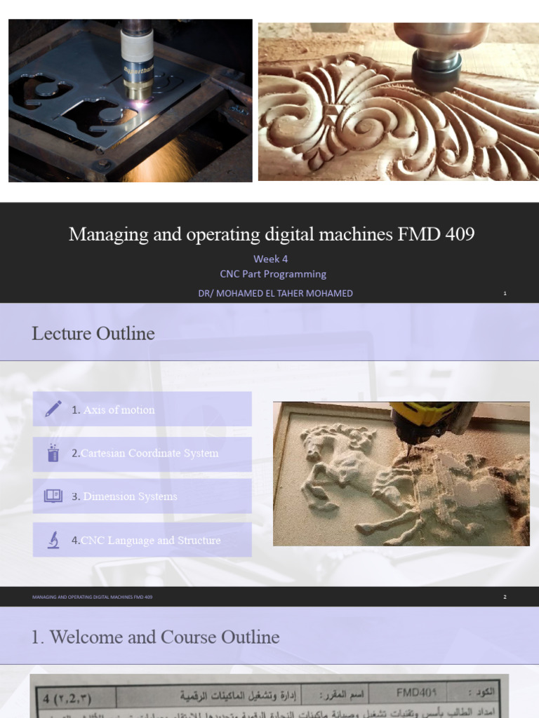 Managing and Operating Digital Machines FMD 409 Week 4 | PDF ...