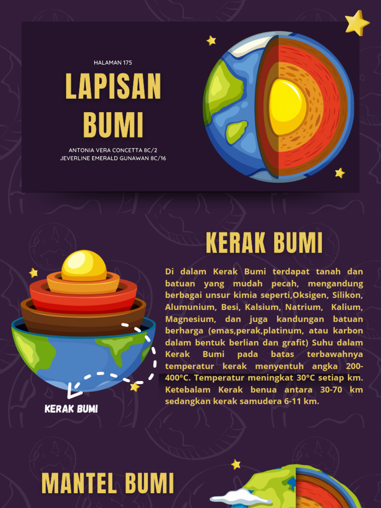 Struktur Bumi Dan Perbandingan - 8c2-16 | PDF