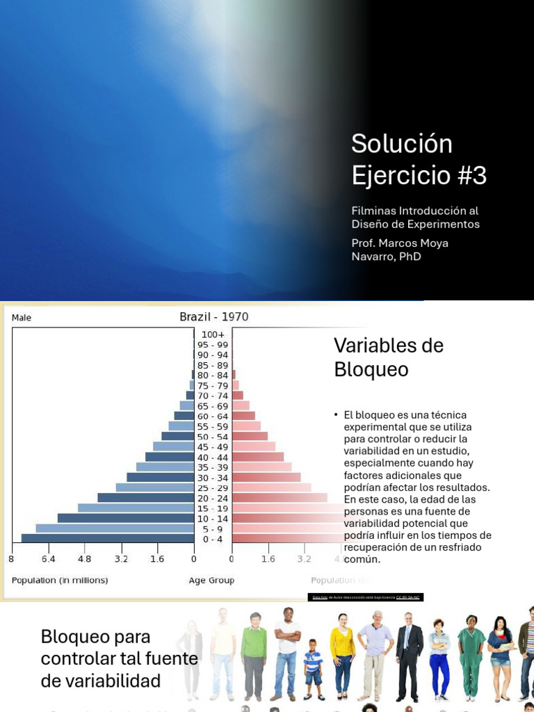 Solucion Ejercicio #3 Filminas Introduccion Al Doe | PDF | Experimentar