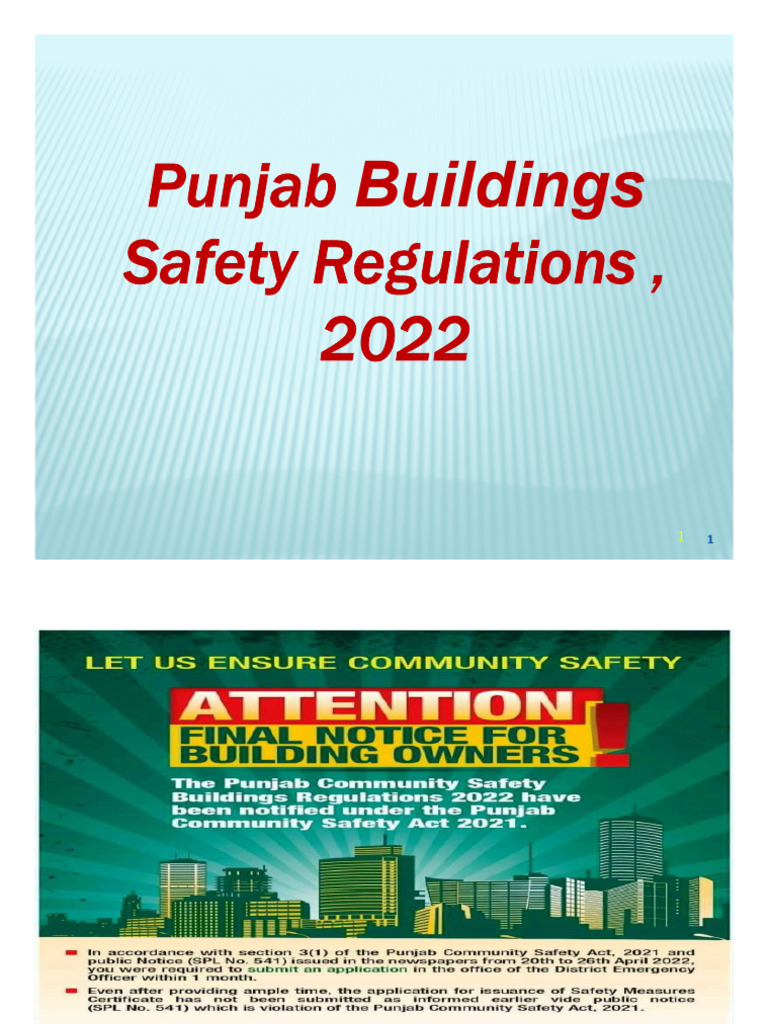 Building Safety Presentation | PDF | Stairs | Fire Sprinkler System