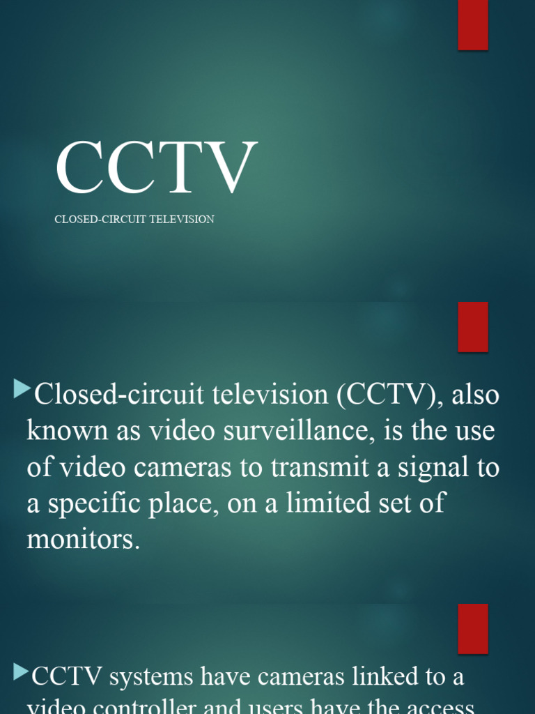 CCTV | PDF