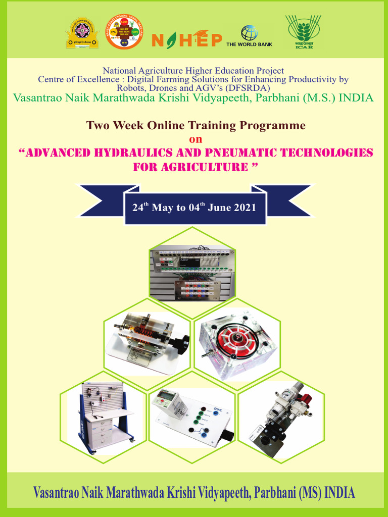 Advanced Hydraulics and Pneumatic Technologies For Agriculture | Download Free PDF | Machines ...