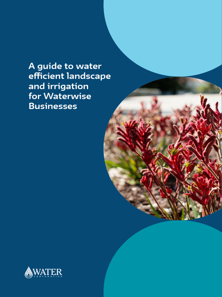 Guide To Water Efficient Landscape and Irrigation For Waterwise Businesses | PDF | Valve | Soil