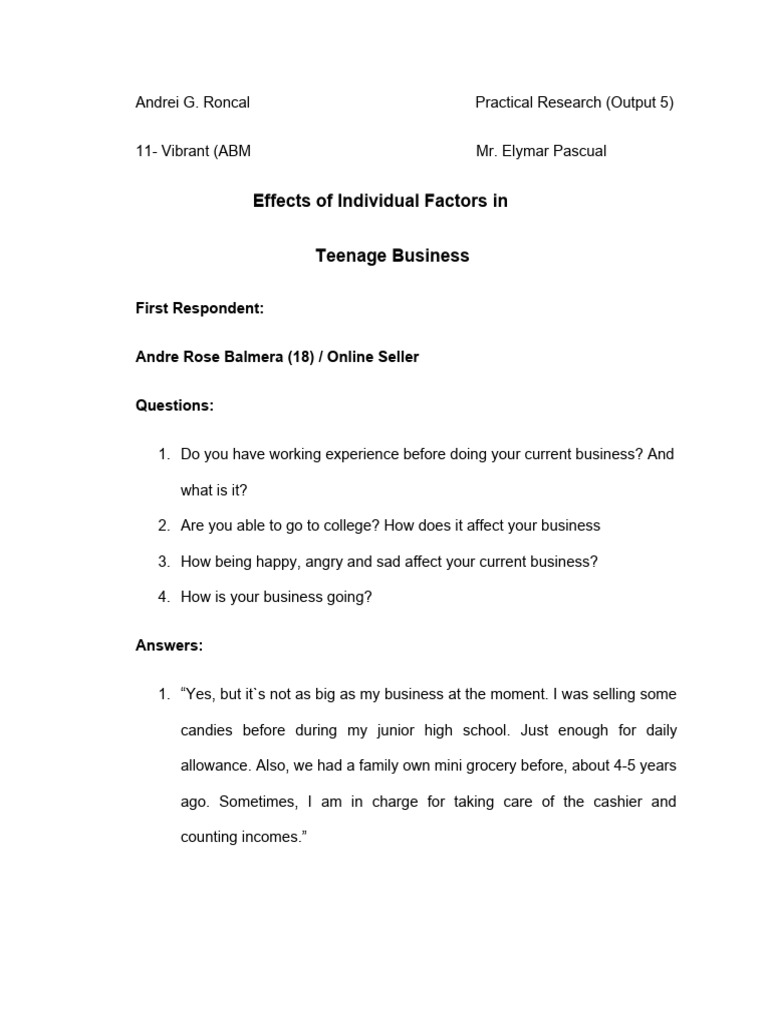 Interview Method | PDF | Behavioural Sciences | Psychology