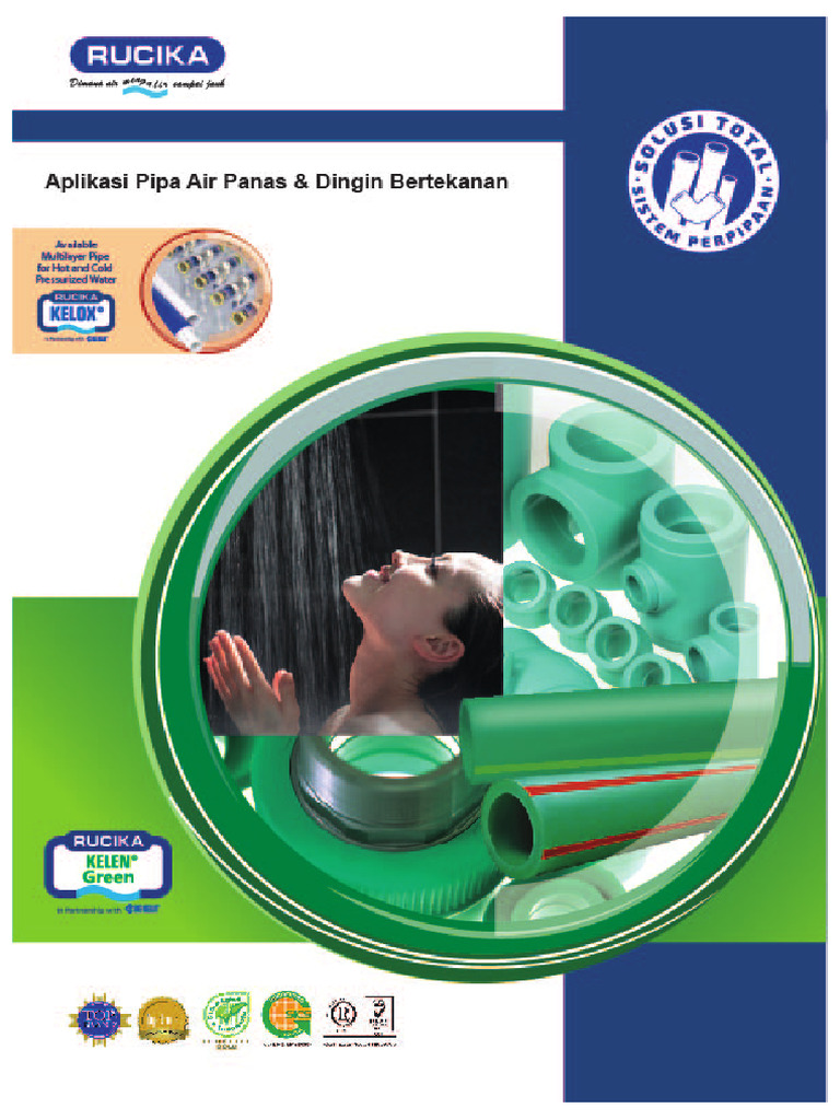 Katalog Pipa PP-R Rucika Kelen Green | PDF