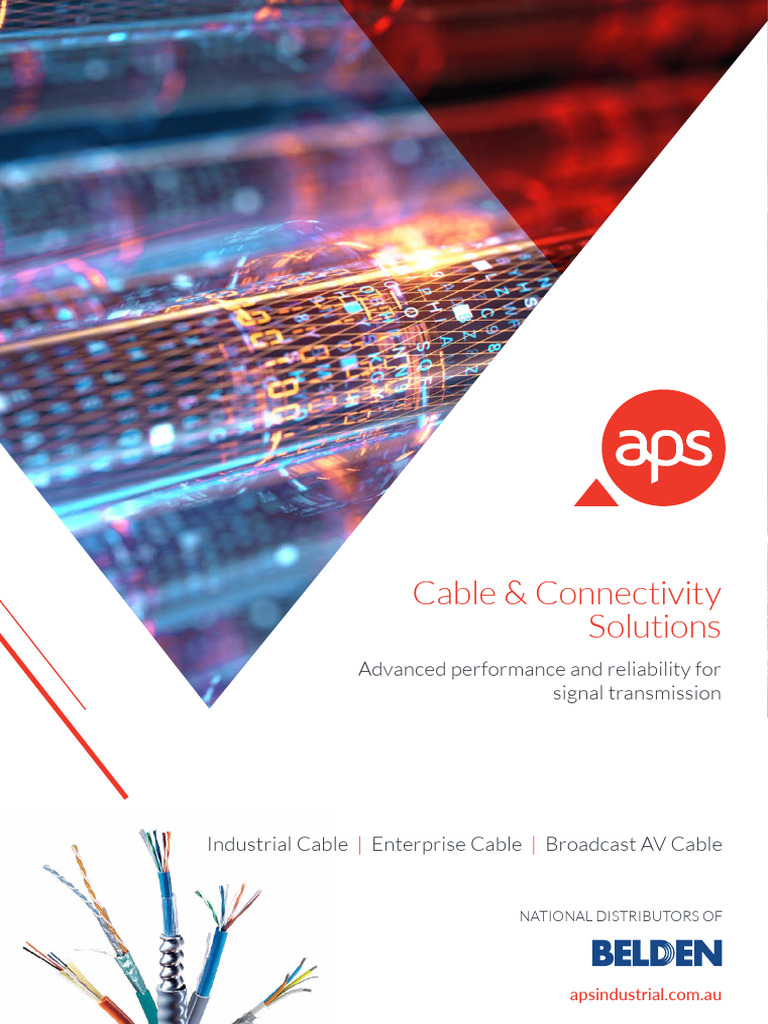 Belden Cable and Connectivity Catalogue | PDF | Electrical Connector ...