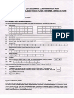 LIC Maturity Claim Form 3825 | PDF | Payments | Personal Finance