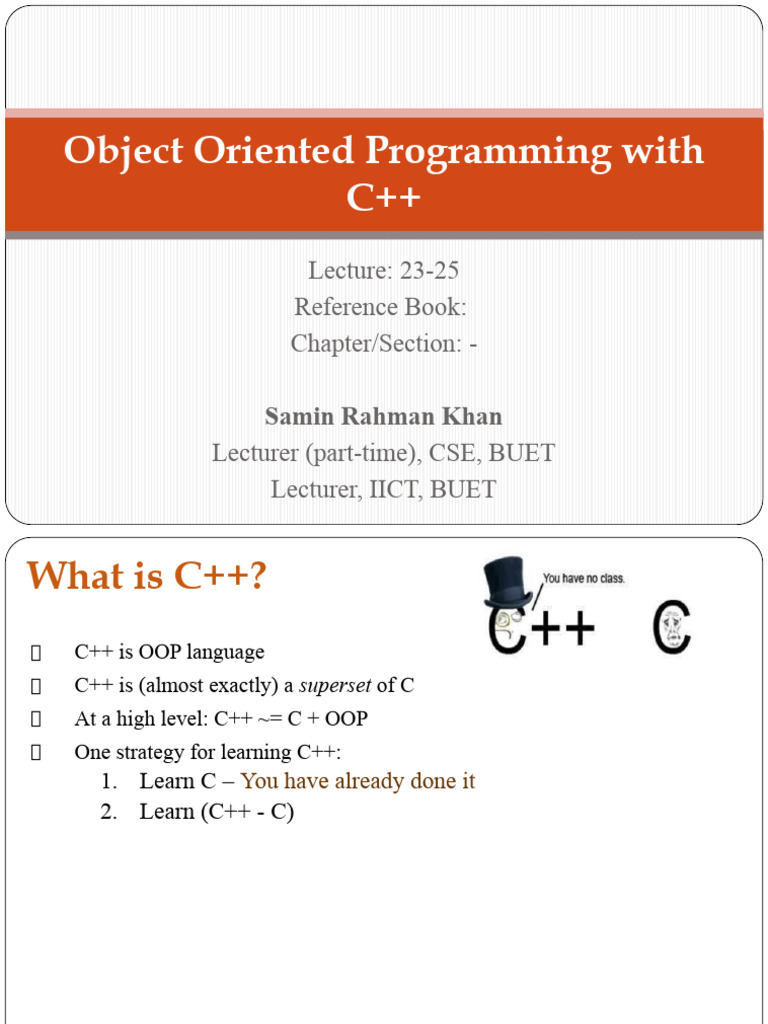 CSE109 Week11 | PDF | C++ | Computer Programming