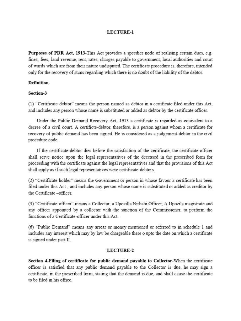 PDR Act | Download Free PDF | Detention (Imprisonment) | Justice