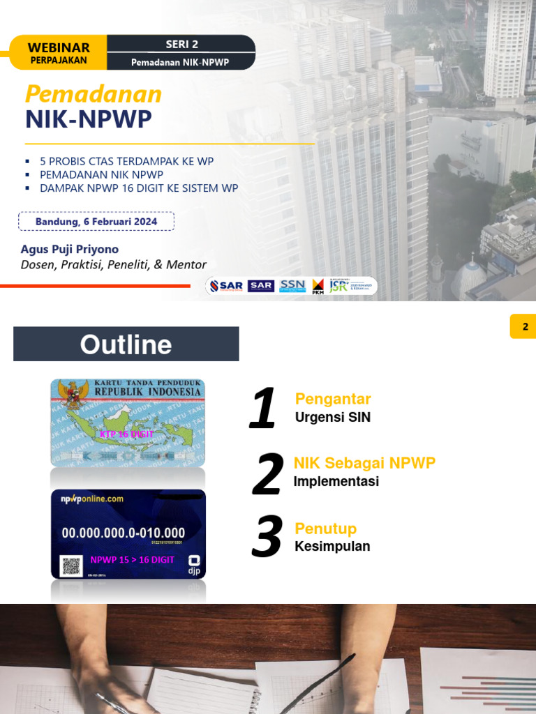 Pemadanan NIK NPWP | PDF