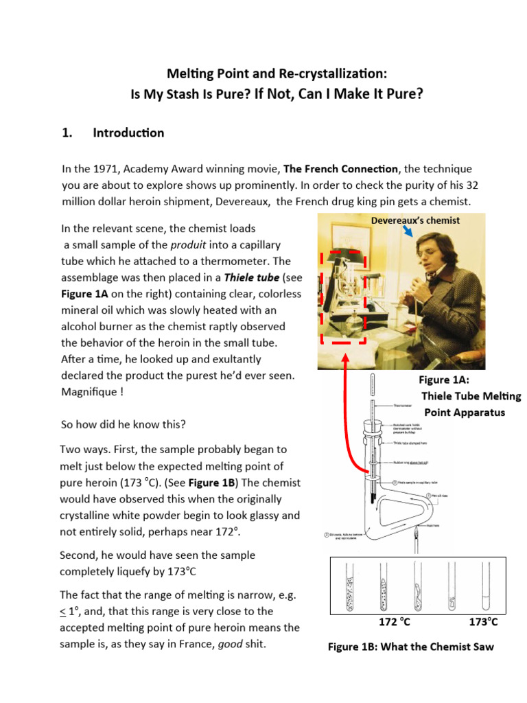 melting point and recrystallization 2 | PDF | Filtration | Melting Point