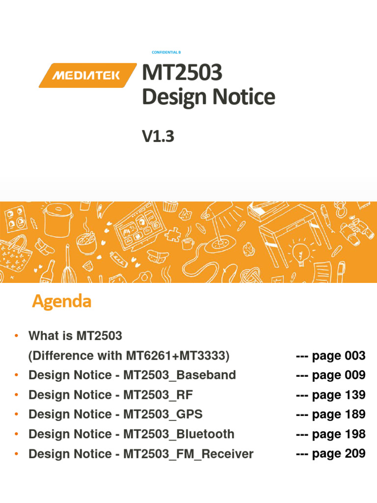 MT2503 Design Notice V1.3 | PDF | Flash Memory | Electrical Engineering