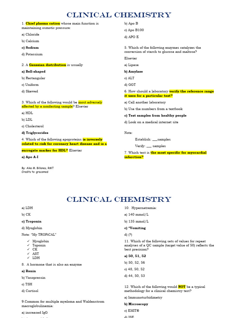 Clin Chem | Download Free PDF | High Density Lipoprotein | Medical ...