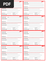 Order Slip Template for Businesses | PDF | Finance & Money Management