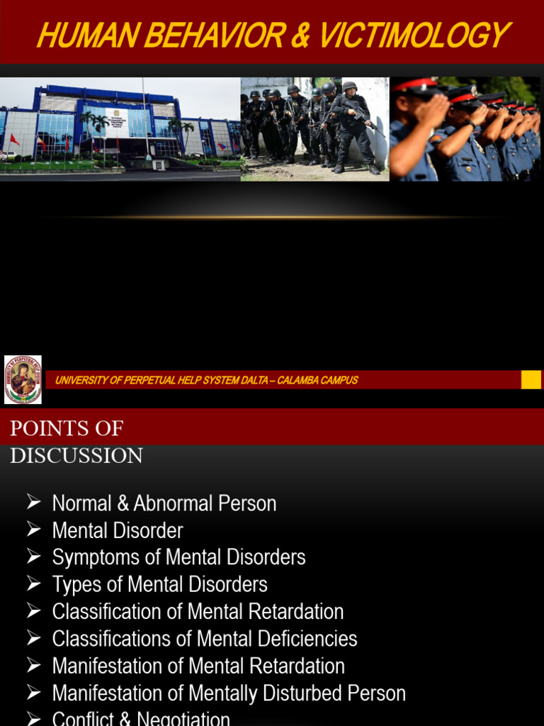 Understanding Mental Disorders and Behaviors | PDF | Mental Disorder ...