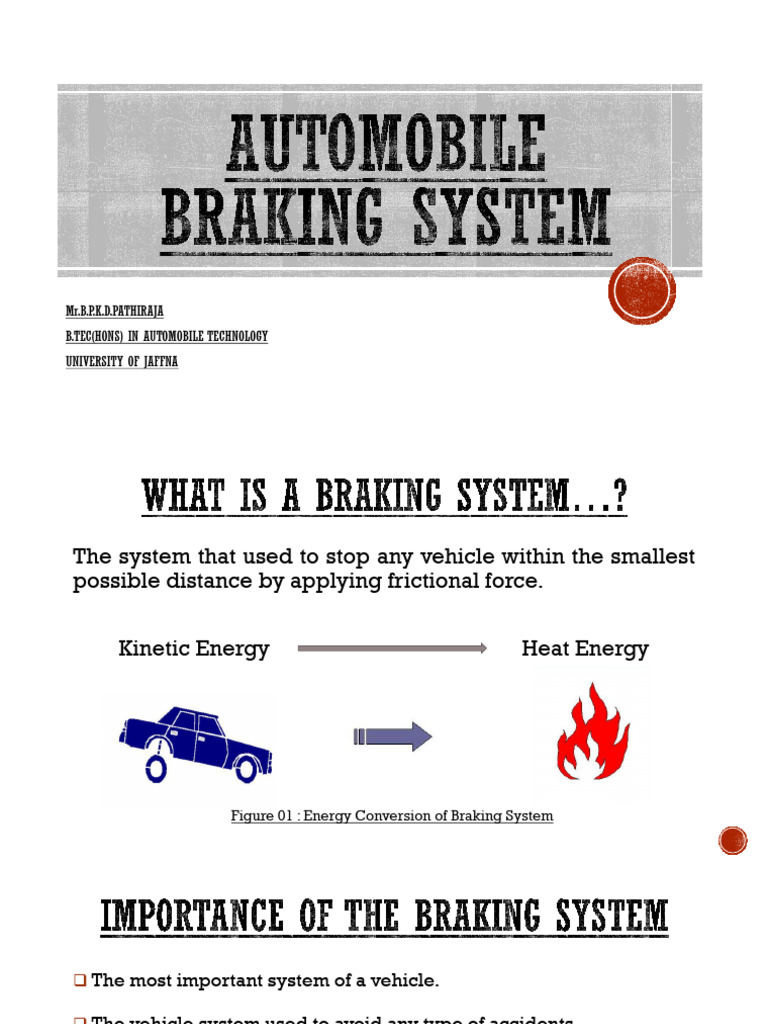 Braking System | PDF | Brake | Anti Lock Braking System