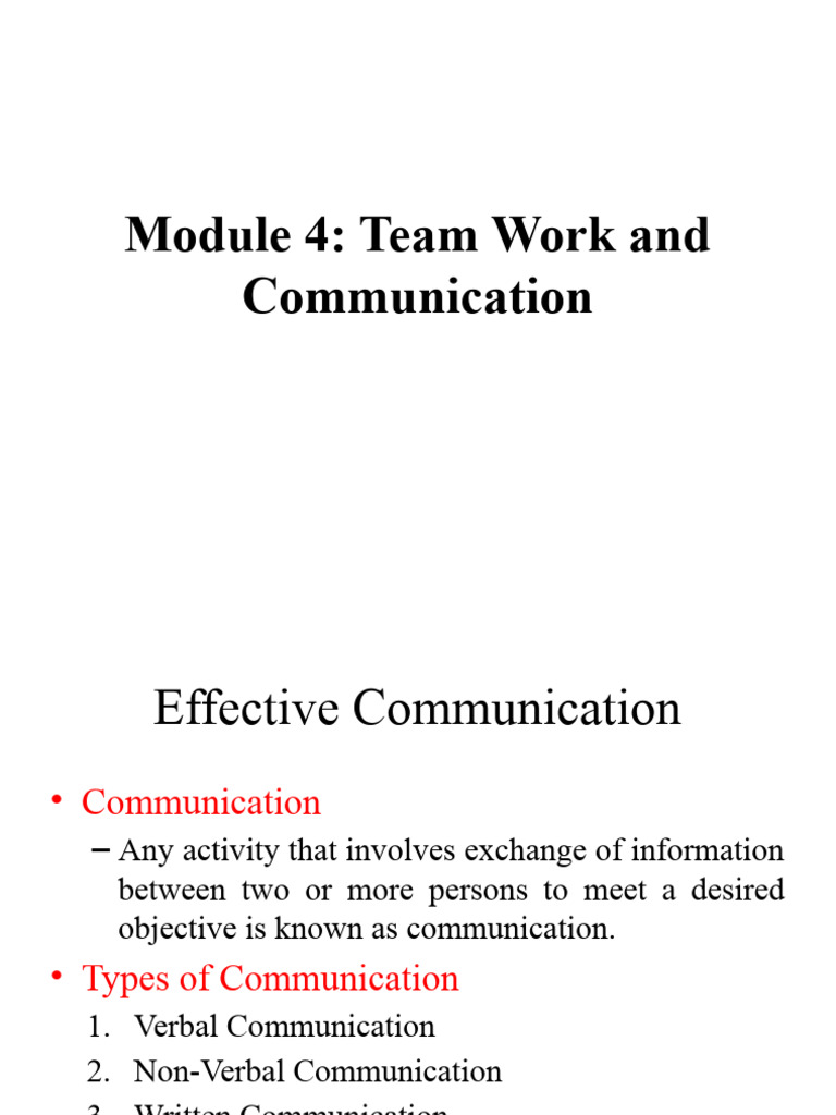6-Communicate With Colleagues Clearly, Concisely and Accurately, Work ...