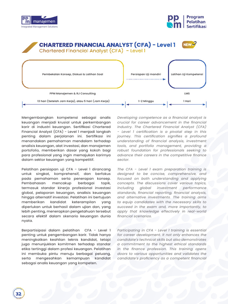 CHARTERED FINANCIAL ANALYST (CFA) - Level 1 | PDF