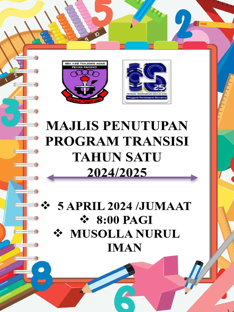 Buku Program Penutupan Transisi THN 1 2024 | PDF